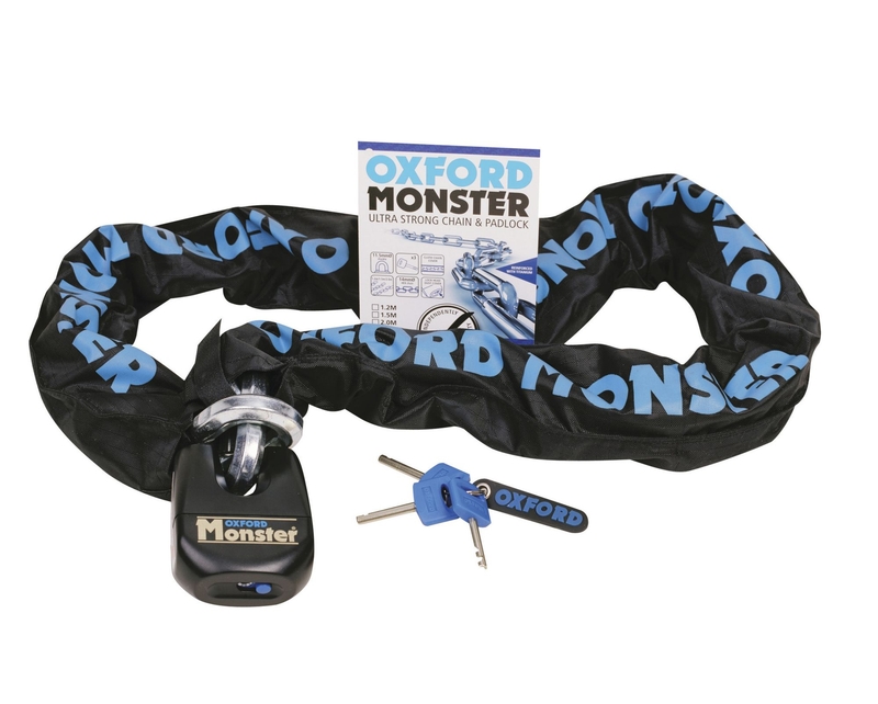 Oxford Monster Kettenschloss 1,2 m | Motozem.de